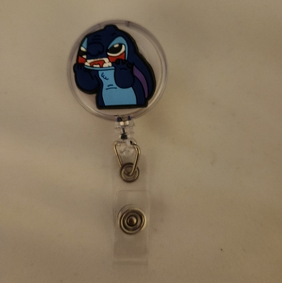 Disney | Accessories | Disney Lilo And Stitch Frustrated Stitch ...